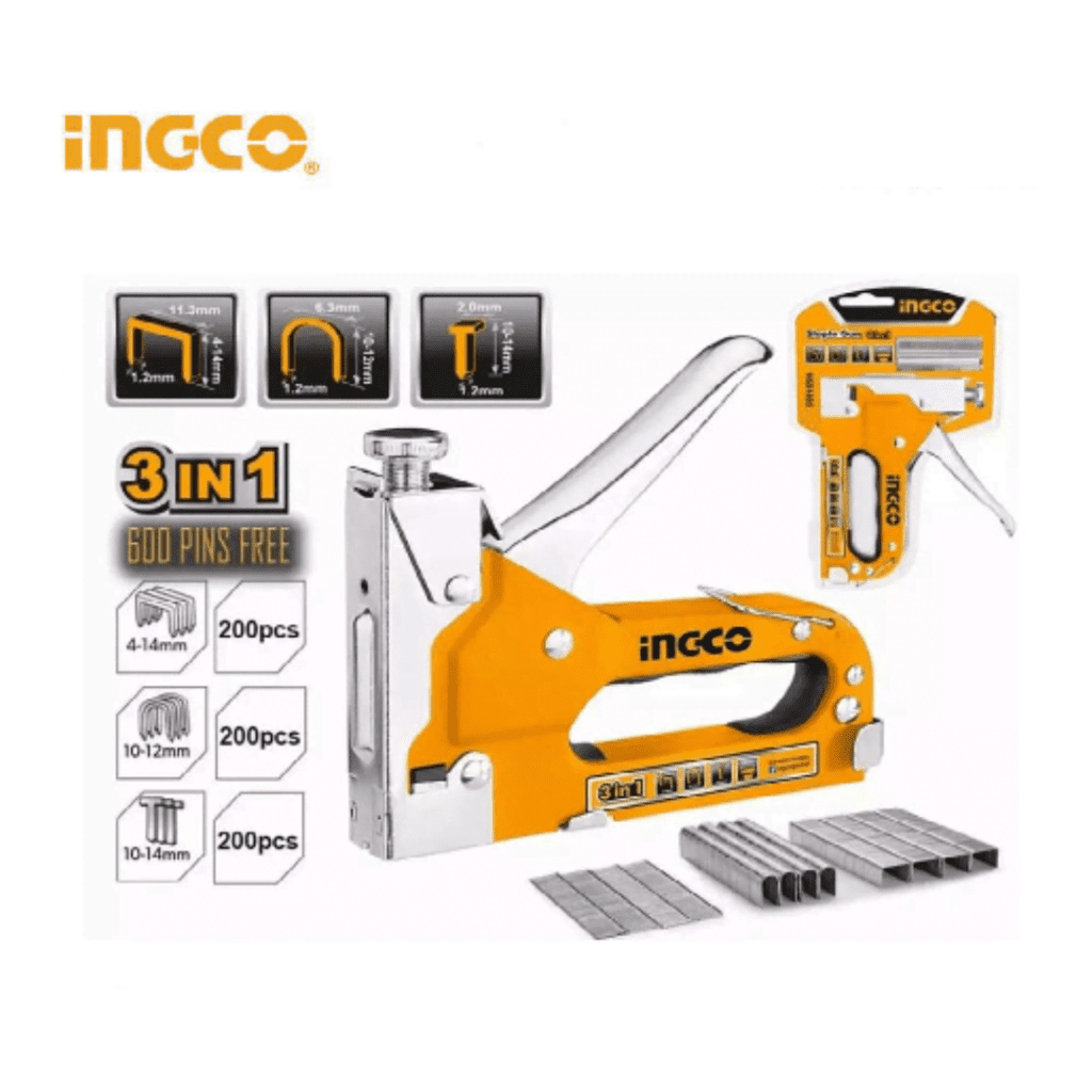 Ingco 3 IN 1 Staple Gun HSG1405 – Kandy Holdings